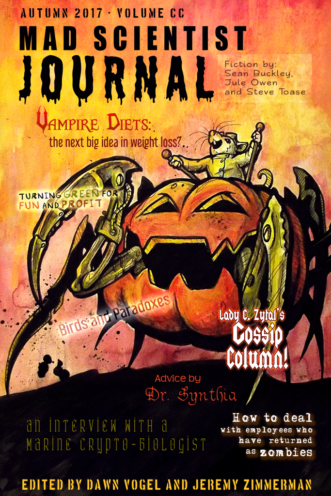Now Available – Mad Scientist Journal: Autumn 2017 | Mad Scientist Journal
